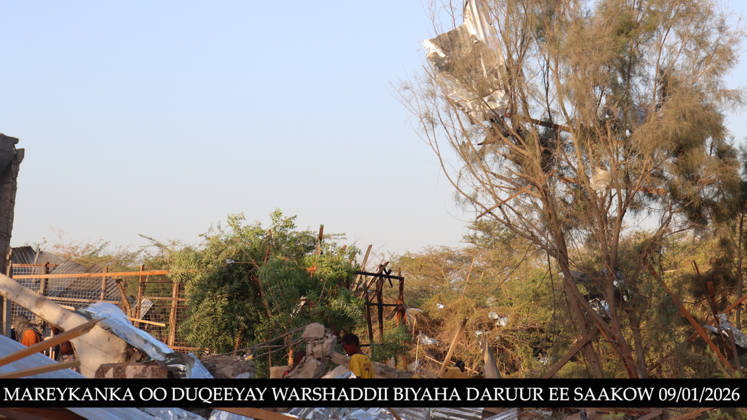 Sawirro: Maraykanka Oo Duqayn Ku Burburiyay Warshaddii Biyaha Daruur Ee ...